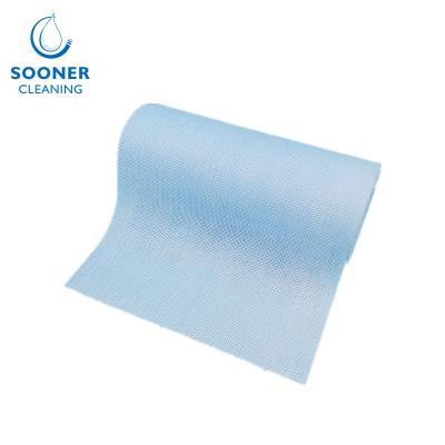 Cina Strofinate di pulizia tinte non tessute 50gsm della famiglia di Spunlace in vendita