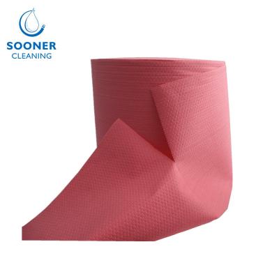 Cina Strofinate non tessute di assorbimento di alta marea X80 125gsm Spunlace in vendita