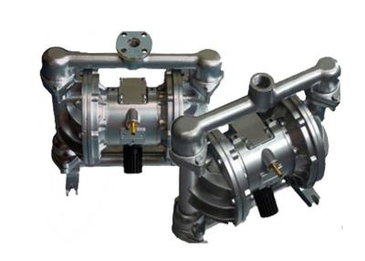 China Low Noise Air Operated Double Diaphragm Pump Stainless Steel For Chemical Industry for sale