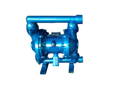 China Aluminum Pneumatic Double Diaphragm Pump 7M Suction Height Sucking Tomatos for sale