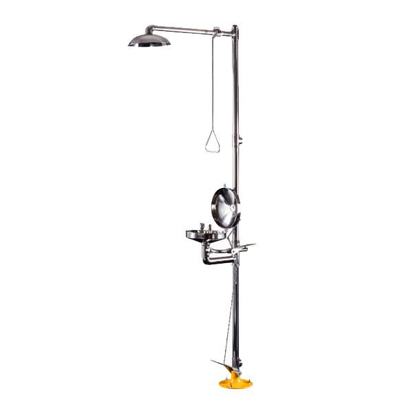 Quality Compound Emergency Eye Wash And Shower 304 Stainless Steel With Linkage Cover for sale