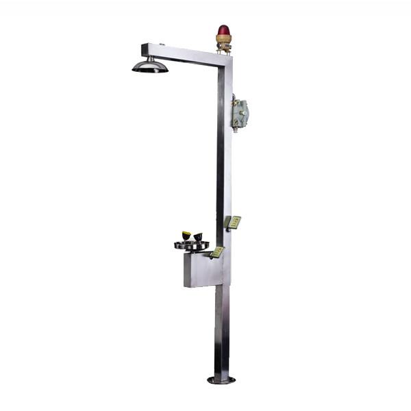 Quality Emergency Tempered Water Eye Wash Station 120-180L/min With Safety Alarm for sale