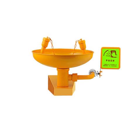 Quality 304 Stainless Steel Wall Mounted Emergency Eyewash With Standard Polishing for sale