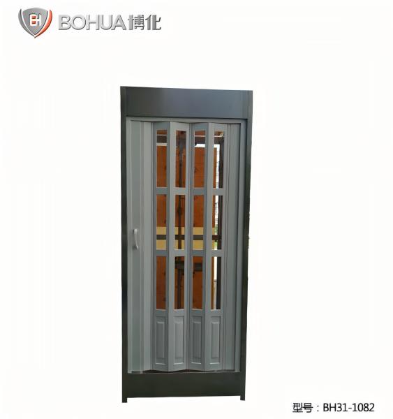 Quality Folding Door SUS304 Enclosed Eyewash Station With Push Handle Activation for sale