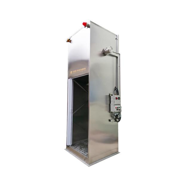 Quality Electric Heating Enclosed Eyewash Station Booth 304 Stainless Steel Temperature for sale
