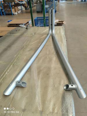 Cina Parti metalliche di lampade in acciaio al carbonio Fabbricazione su misura in metallo con lavorazione CNC in vendita