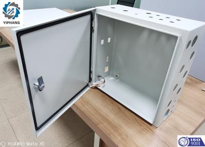 Cina 12.5x12.5x4 misurano la scatola in pollici di distribuzione elettrica impermeabile di recinzioni della lamiera sottile ISO9001 in vendita