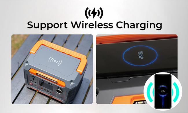 Power station being used outdoors