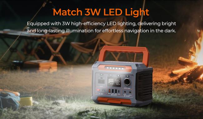 Power station in outdoor setting