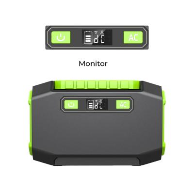 China Home / Estação de energia de bateria de lítio portátil ao ar livre Tipo de controlador MPPT 200W à venda