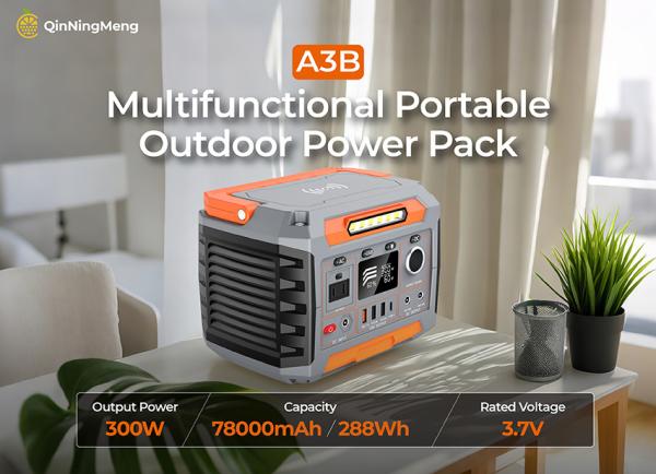 Quality Multi-functional 300W 288Wh Portable Power Station with Wireless Charging for sale