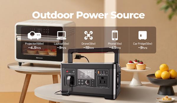Quality 500W Solar Energy Storage Battery Portable Power Generator Multipurpose Camping for sale