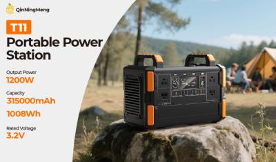 China Portable Power Station 1200W Emergency Power Supply 110V 220V lithium Battery Power Station Multi-Function Solar Energy Storage for sale