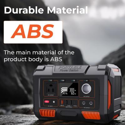 China Estação de Energia Solar Portátil de 300W com Bateria de Lítio e MPPT à venda