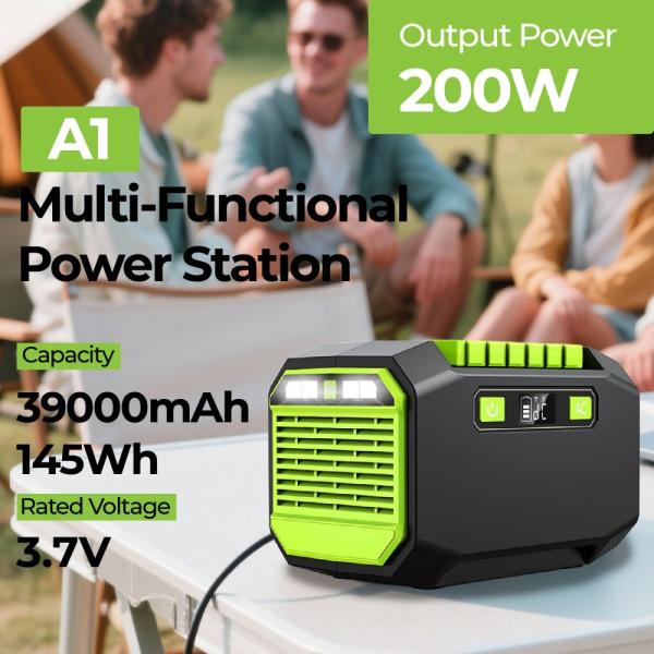 Quality 200W Portable Power Station with MPPT and Lithium Ion Battery for sale