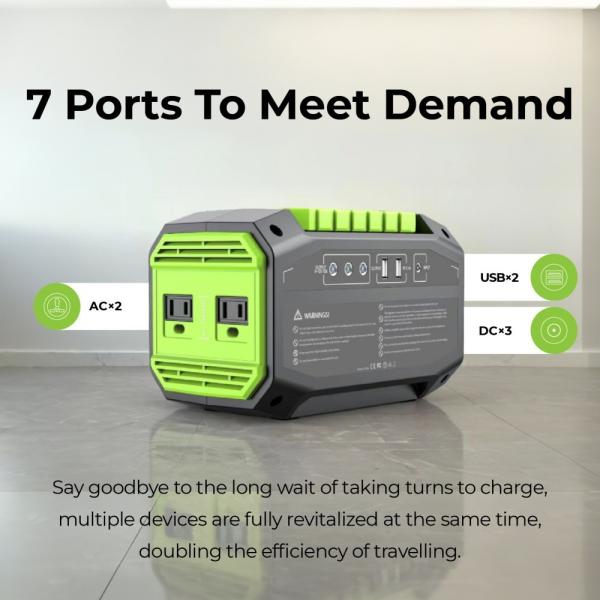 Quality 200W Portable Power Station with MPPT and Lithium Ion Battery for sale