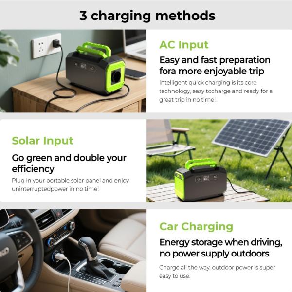 Quality 200W Portable Power Station with MPPT and Lithium Ion Battery for sale