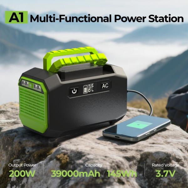Quality 200W Portable Power Station with MPPT Solar Charger for sale