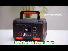 portable power station 300w 288wh portable emergency backup solar power generator