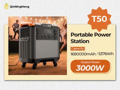 Lifepo4 3000W centrale elettrica portatile Generatore solare Adaptore di corrente
