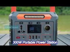 Multi-functional 300W 288Wh Portable Power Station with Wireless Charging