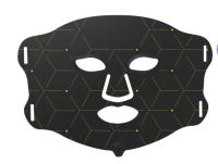 Quality HSY-FM0305A Red Light Photon Therapy Skin Care Red Light Therapy Facial Masks for sale