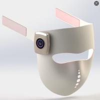 Quality HSY-TM0104 High Quality Skin Care Silicone Red Light Therapy Facial Masks for sale