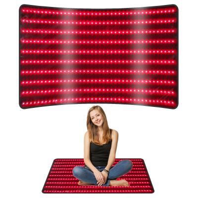 China HSY-TW01280 Full Body Wellness Red & Near-Infrared Light Therapy Fabric Mat for sale