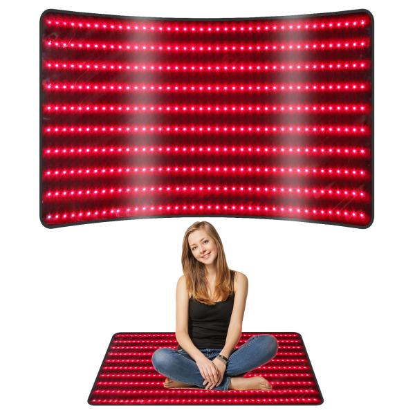 Quality HSY-TW01280 Full Body Wellness Red & Near-Infrared Light Therapy Fabric Mat for sale