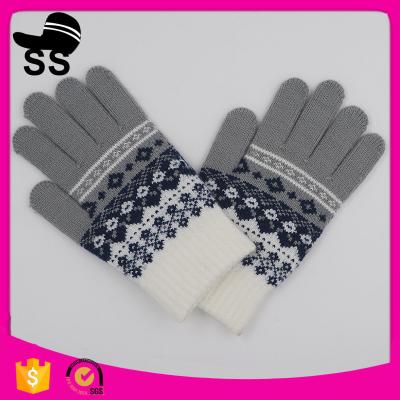 China 95%Acrylic 5%Spandex 10*19cm 44g 2017 New Design Shopping For Kids Sports Riding Magic Winter Knitting Gloves for sale
