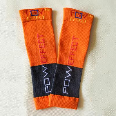 China 2017 95% Nylon 5% Spandex 25cm 37g New Style High Quality Elastic Letters Calf Leg Compression Sleeves for sale