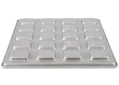 Cina RK Bakeware China Foodservice NSF Custom 22 Piazza Ciabatta Roll Pan Pan- Band In Rim in vendita