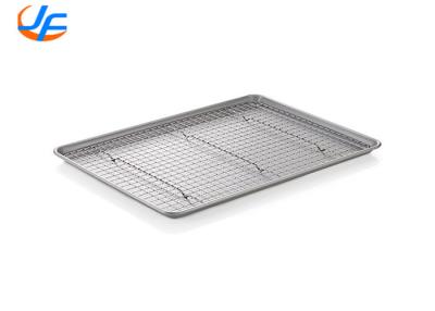 China RK Bakeware China Alumínio bandeja de cozimento pesado de alumínio calibre Pan de folha de bolo à venda