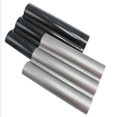 中国 RK Bakeware 中国 食品サービス NSF 孔付き 3 スロット バゲット 焼き皿 フランスパンパン 販売のため