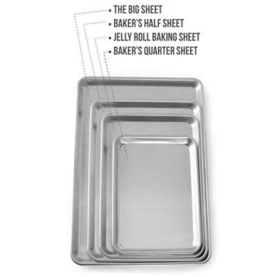 Китай RK Bakeware China Foodservice NSF 18X26 дюйм 600X400 Алюминиевый хлебный лист Пекарня продается
