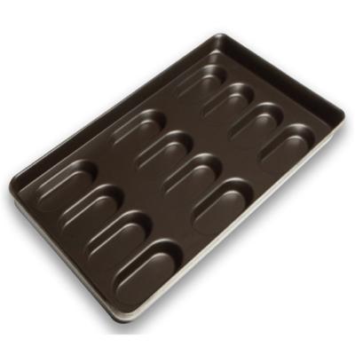 China Rk Bakeware China-Big Mac 5 polegadas Nonstick Hamburger Bun Tray à venda