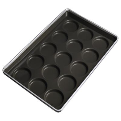 China Rk Bakeware China-Big Mac 5 polegadas Nonstick Hamburger Bun Tray à venda