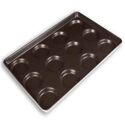 China Rk Bakeware China-Big Mac 5 polegadas Nonstick Hamburger Bun Tray à venda