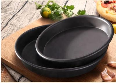 Cina RK Bakeware China Foodservice NSF Padella rotonda per torte in alluminio, padella rotonda per pizza in vendita