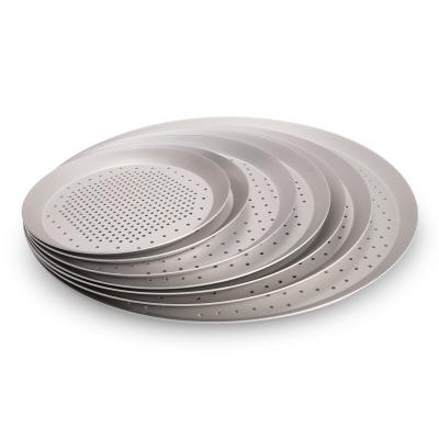 Cina Rk Bakeware Panna per pizza a crosta sottile perforata ad anodo duro per la Pizza Hut in vendita