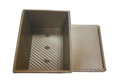 Cina RK Bakeware China Foodservice NSF Custom Mini Pan Pan Non-stick Pullman Pan Pan Pan Pan Pan Pan Pan Fluted Pan Con Capo in vendita