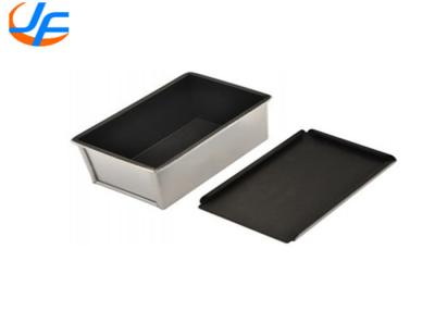 Cina RK Bakeware Cina Foodservice NSF Panno di alluminio Pullman Custom Nonstick Pullman Panno di pane Panno con goccia sul coperchio in vendita