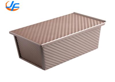 Cina RK Bakeware China Foodservice NSF 680g Commercial Baking Pullman Pan Pan Con Coperchio, Pan Pan Pan Toast Mold in vendita