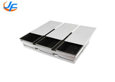 Cina RK Bakeware China Foodservice NSF Pullman Panelle di pane in alluminio, non appiccicoso Panella di pane a torta Panella con tappo in vendita