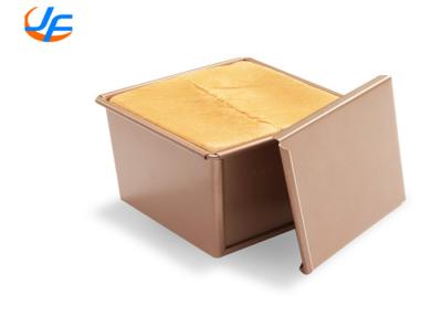 Cina RK Bakeware China-Nonstick Pan Quadrato di pane di lega di alluminio in vendita