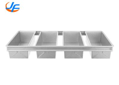 Cina RK Bakeware China- 4 Strappi Panelle di pane in alluminio non appiccicoso/ Panella di pane in alluminio in vendita