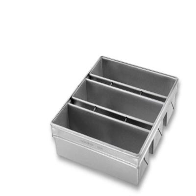 Cina Rk Bakeware Cina-Chicago Metallic Industrial 4 Strappo Silicio Glazzato Non-stick Pullman Mould Pane in vendita