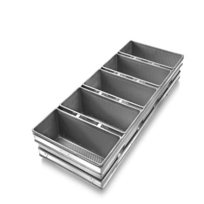 Cina Rk Bakeware China Manufacturer-4 Strap Glazed Aluminized Steel Pullman Pan Pan/ Pan Pan Pan/ Pan Pan Pan di Vienna in vendita