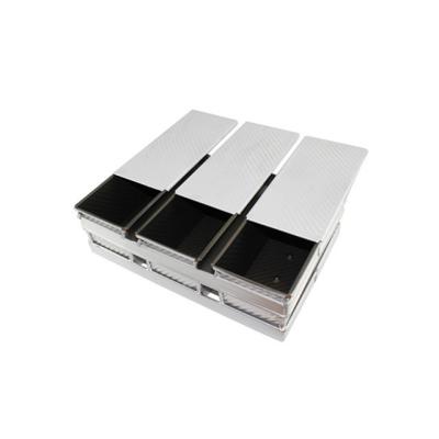 Cina Rk Bakeware Manufacturer China-3 Strap 900g Non-Stick Sandwich Toast Box/ Loaf Pan/Farmhouse Loaf Pan in vendita