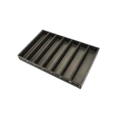 Cina Rk Bakeware Produttore cinese-6 Stampo per pane in acciaio alluminato smaltato con cinturino/Padella per sandwich/Padella Jumbo in vendita